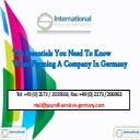 The Essentials You Need To Know When Forming A Company In Germany