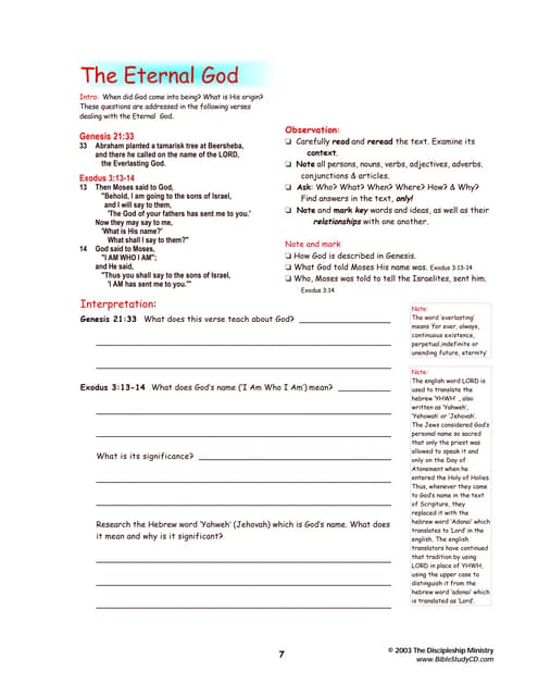 Lesson 7 worksheet | PDF