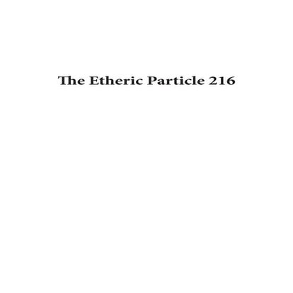 Theethericparticle216sample | PDF