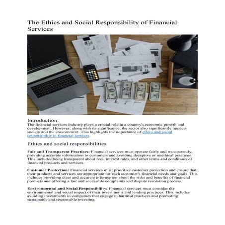 Ethics in finance | PPT