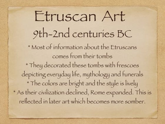 The etruscans and the roman empire | PPTX