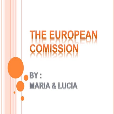 The european comission | PPTX