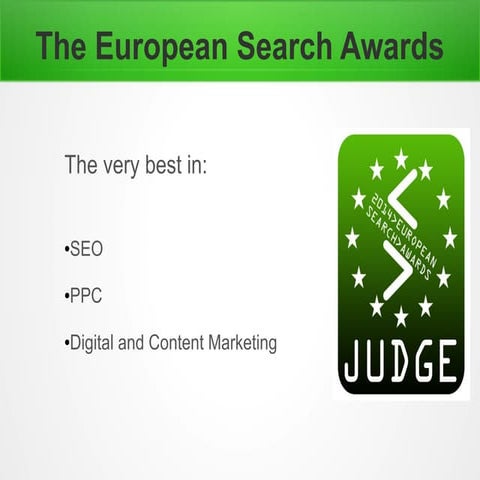 The European Search Awards | ODP
