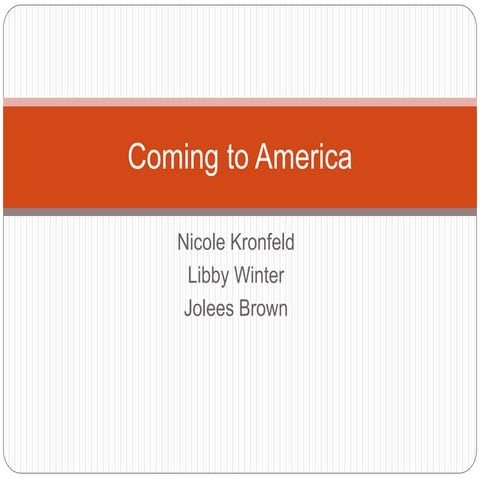 The european settlers project powerpoint | PPTX