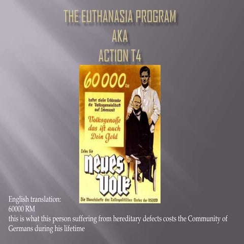 The euthanasia program | PPTX