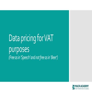THE EU VAT Directive Conference PROF MARCO GREGGI Presentation.pdf