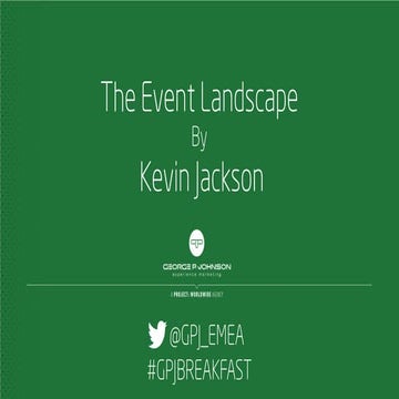 The Event Landscape | PDF