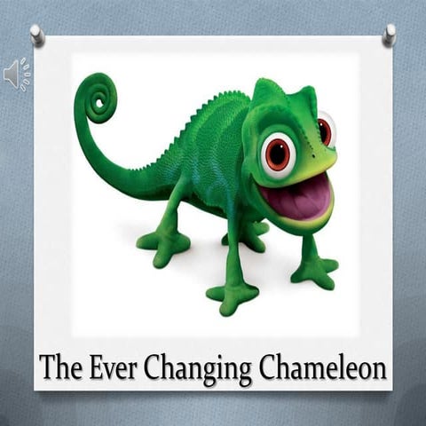 The ever changing chameleon sarah behar | PPSX