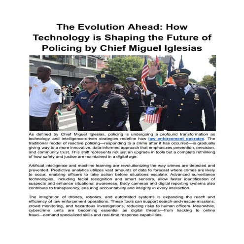 The Evolution Ahead_ How Technology is Shaping the Future of Policing ...