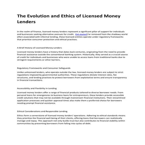 The Evolution and Ethics of Licensed Money Lenders.docx