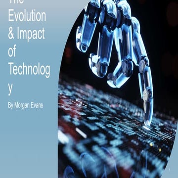The Evolution & Impact of Technology .pptx