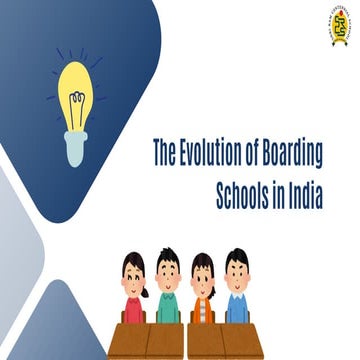 The Evolution of Boarding Schools in Indiaz Tradition, Innovation, and ...