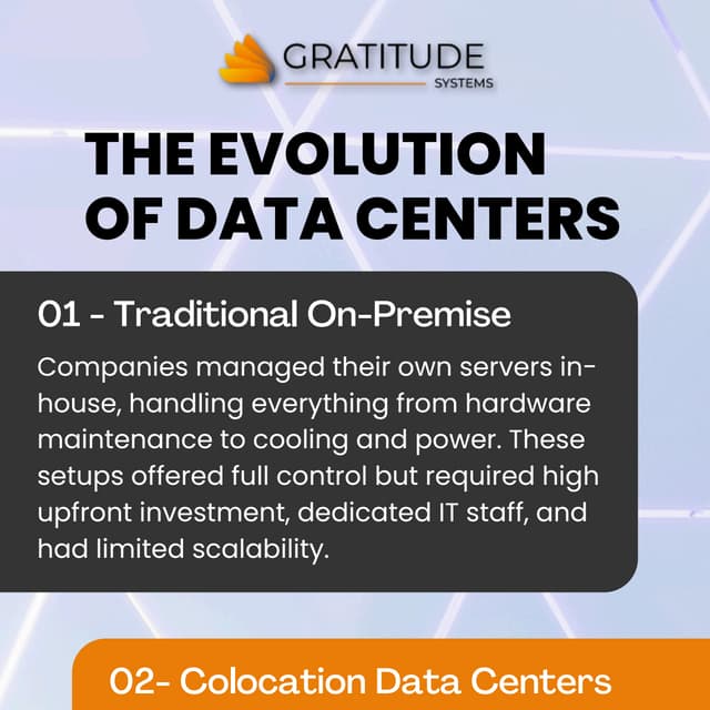 The Evolution of Data Centers | Gratitude Systems | PDF