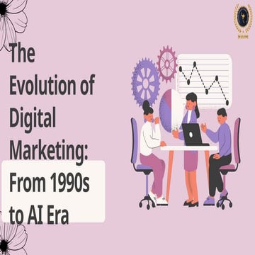 The Evolution of Digital Marketing From 1990s to AI Era | PPTX