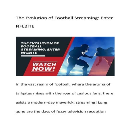 The Evolution of Football Streaming_ Enter NFLBITE.pdf