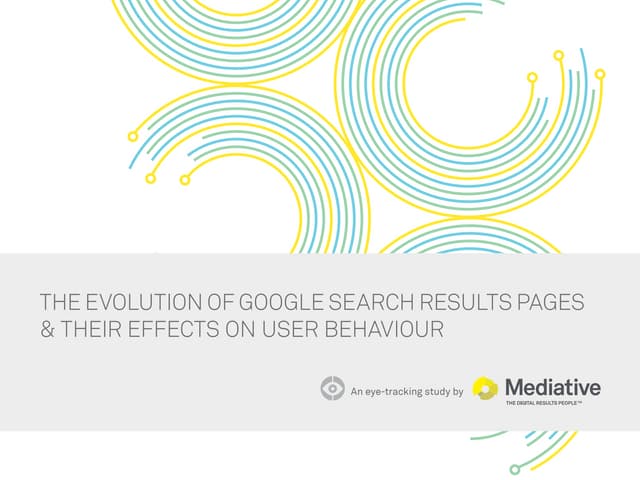 The Evolution of Google SERPS & Their Effects on User Behaviour | PPT The Evolution of Google SERPS & Their Effects on User Behaviour | PPT