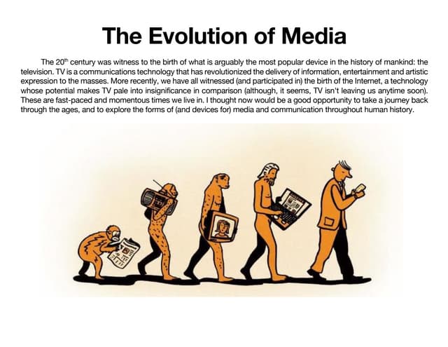 Power point presentation of media in industrial age | PPTX
