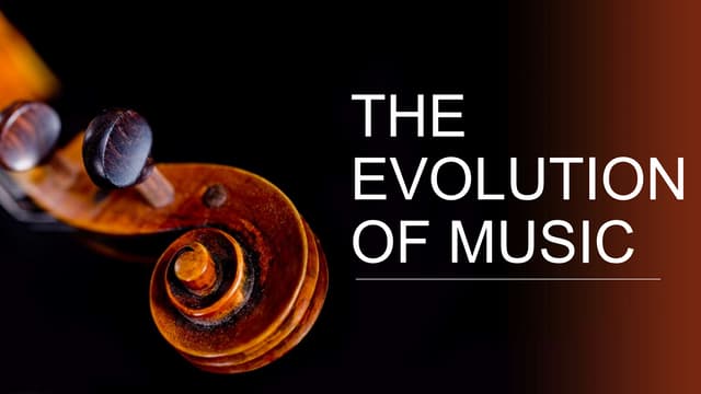 History of music | PPTX
