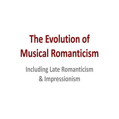 Romantic period | PPT