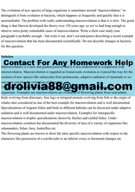 Micro macro and mega evolution | PPTX