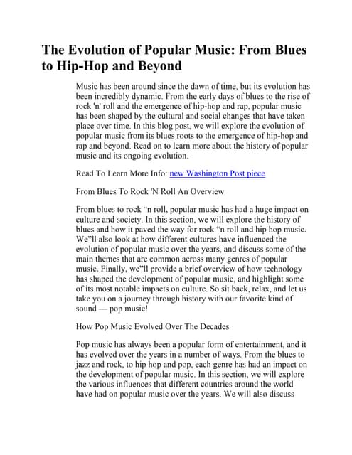 The Evolution Of Music.pdf