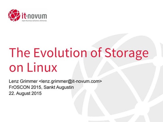 Linux file system | PPT