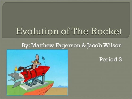 Rockets A Brief History Timeline | PPT | Physics | Science