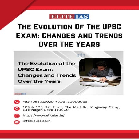 How Has the UPSC Exam Evolved Over Time? An Analysis of Key Changes | PDF