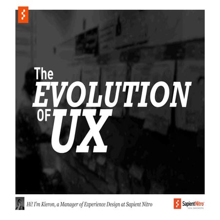 The Evolution of UX | PDF