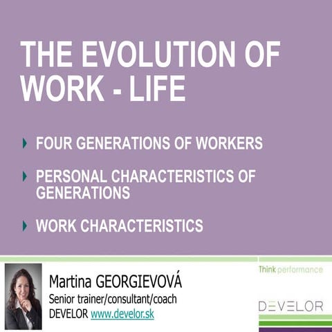 The evolution of work life | PDF | Desktops | Computing