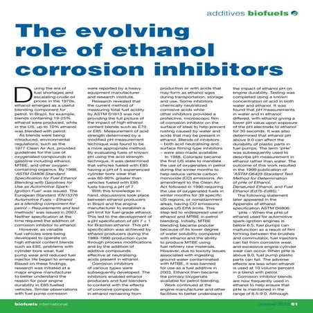 EC5624ATR Ethanol Corrosion Inhibitor Brochure | PDF