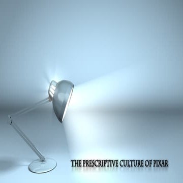The excellent culture of pixar | PDF