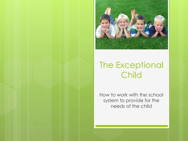 Individualized Education Plan | PPTX