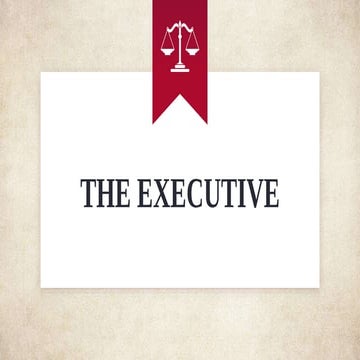 The executive | PPTX