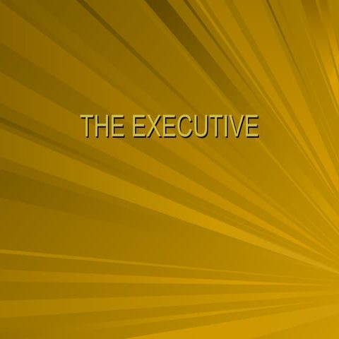 THE EXECUTIVE - slide show untuk eksekutif.ppt