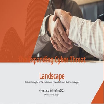 The Expanding Cyber Threat landscape hunt | PPTX