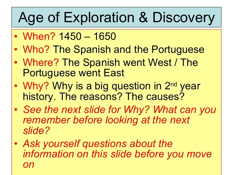 Exploration Definition What Is