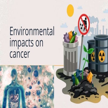 Environmental impacts on The exposome.pptx | Cancer | Diseases and ...