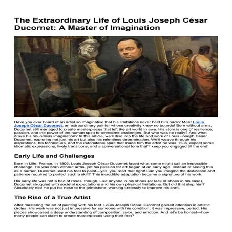 Louis Joseph César Ducornet_ The Armless Wonder of Artistry.docx