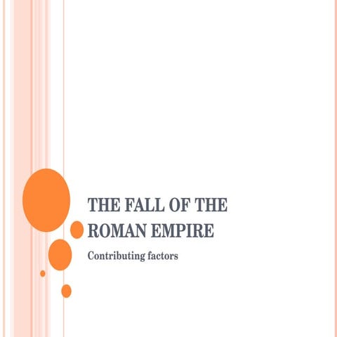 The fall of the empire | PPT