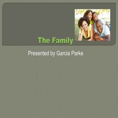 The family | PPTX