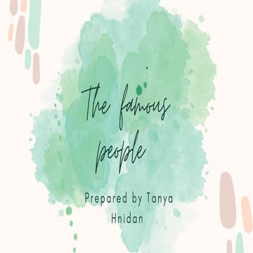 The famous people .pdf