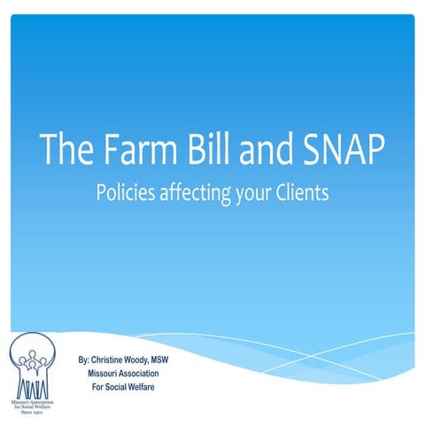 The farm bill 2013 stl food bank | PPTX