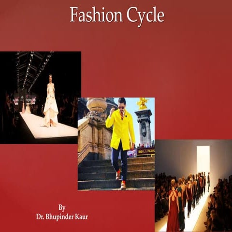 The fashion cycle | PPTX