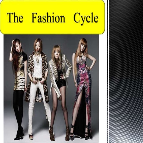Thefashioncycle1 131212233118-phpapp02 the fashion cycle | PPT