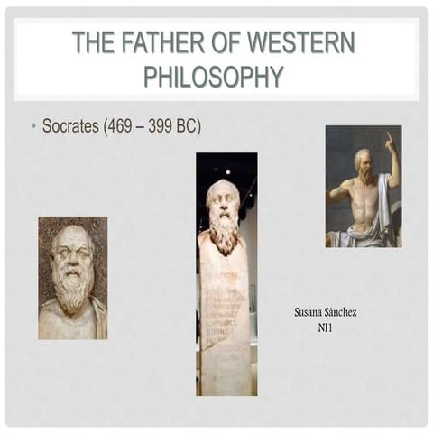 The father of western philosophy | PPTX