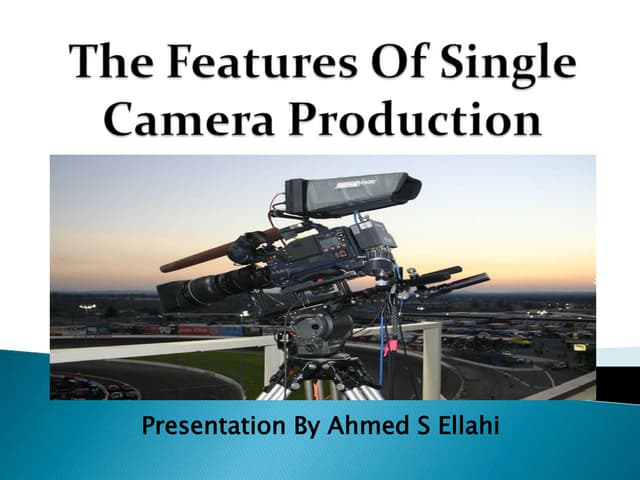 Single camera production | DOCX