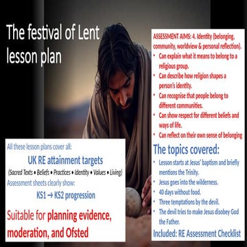 The Festival of Pentecost lesson plan KS2 for Primary School teachers ...