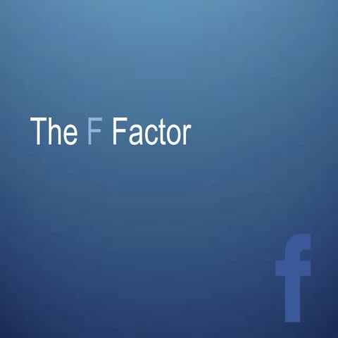 The f factor | PPSX
