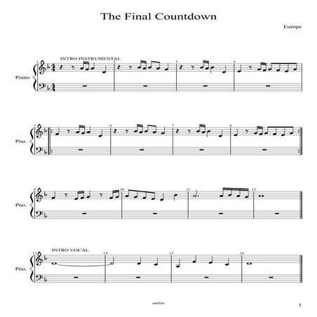 The final countdown | PDF